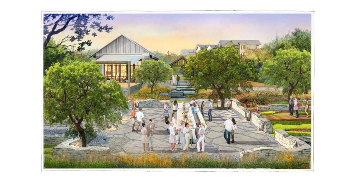 Miraval used the Hill Country setting — including the natural limestone ...