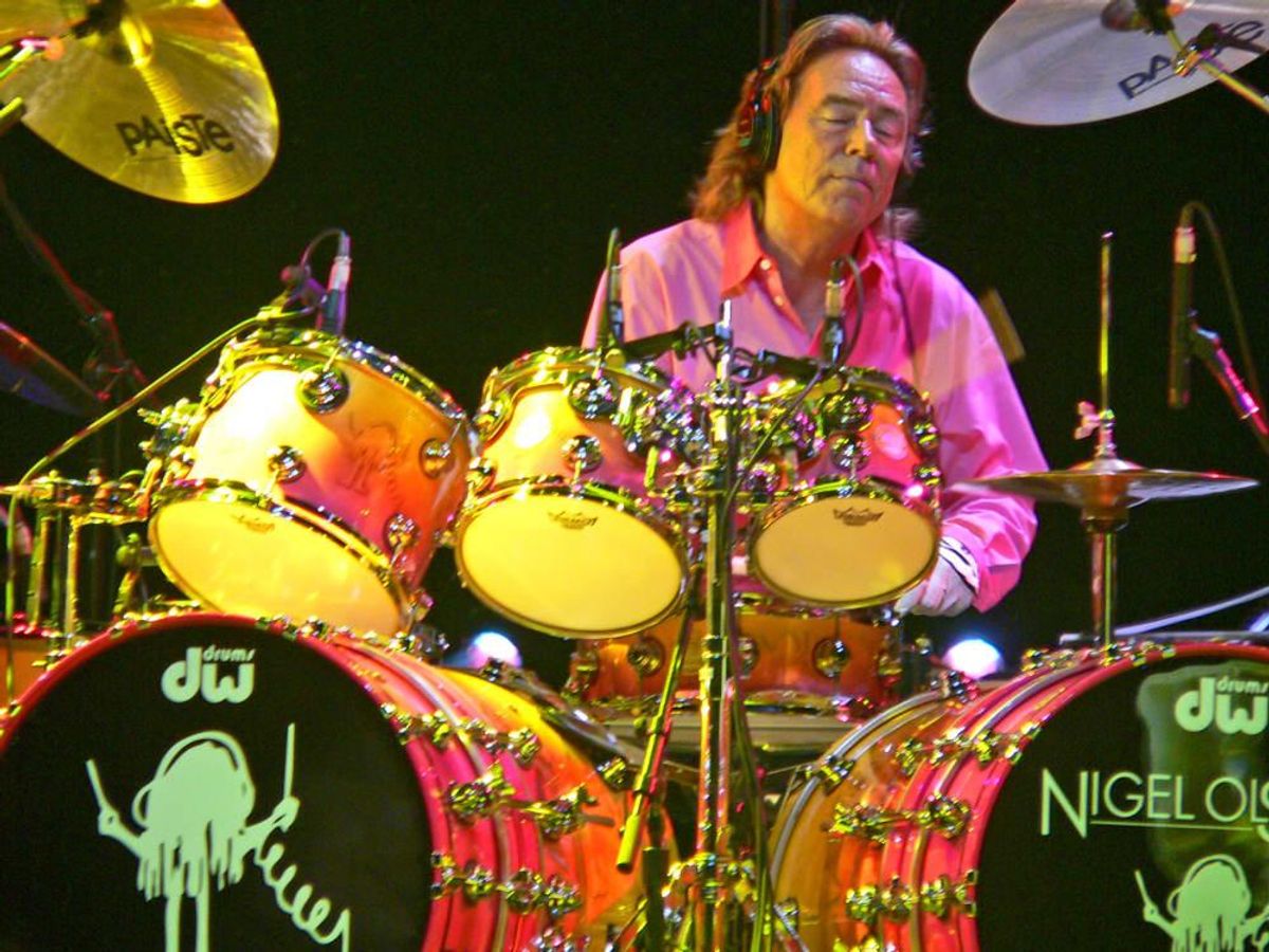 Elton John's longtime drummer Nigel Olsson dishes on the band's ...