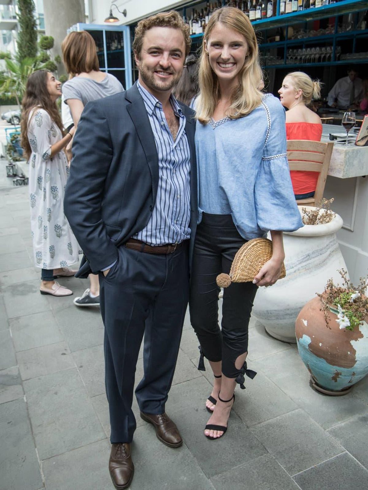 Oliver and Katelyn Barbier-Mueller are the chairs of the event ...