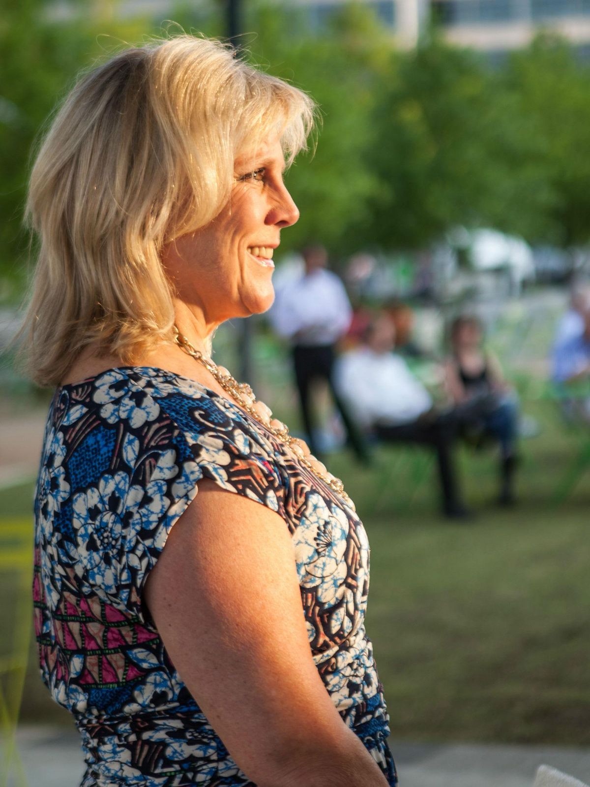 Family Place executive director Paige Flink met with Lululemon several ...