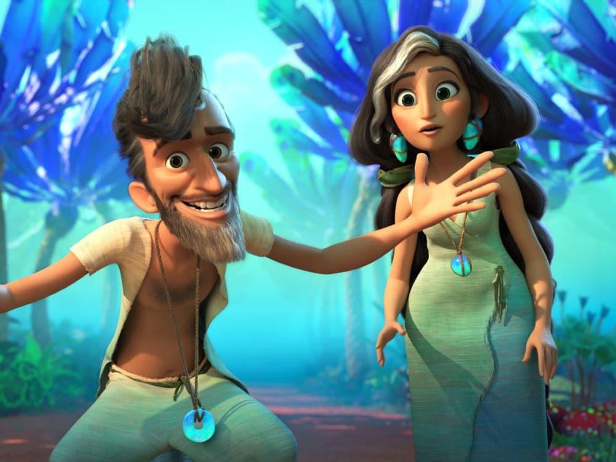 Phil and Hope Betterman in The Croods: A New Age. - CultureMap Dallas
