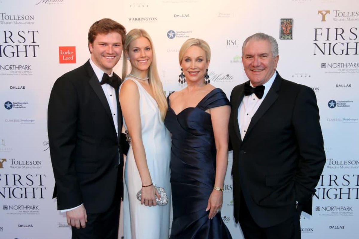 Preston Hext, Claudia Lode, Kim Hext, Greg Hext - CultureMap Dallas