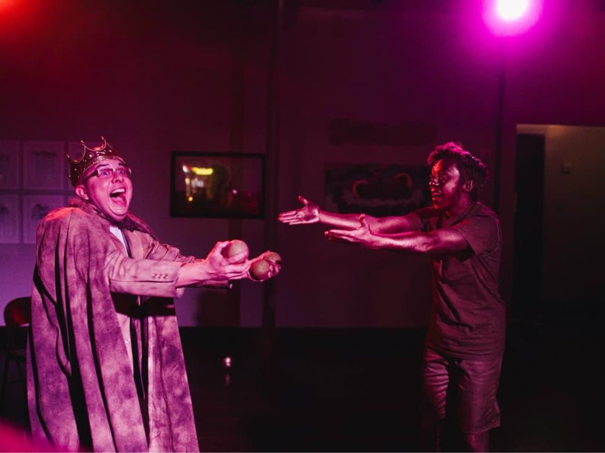 Tamayo and Samuel Cress as father and son. - CultureMap Dallas