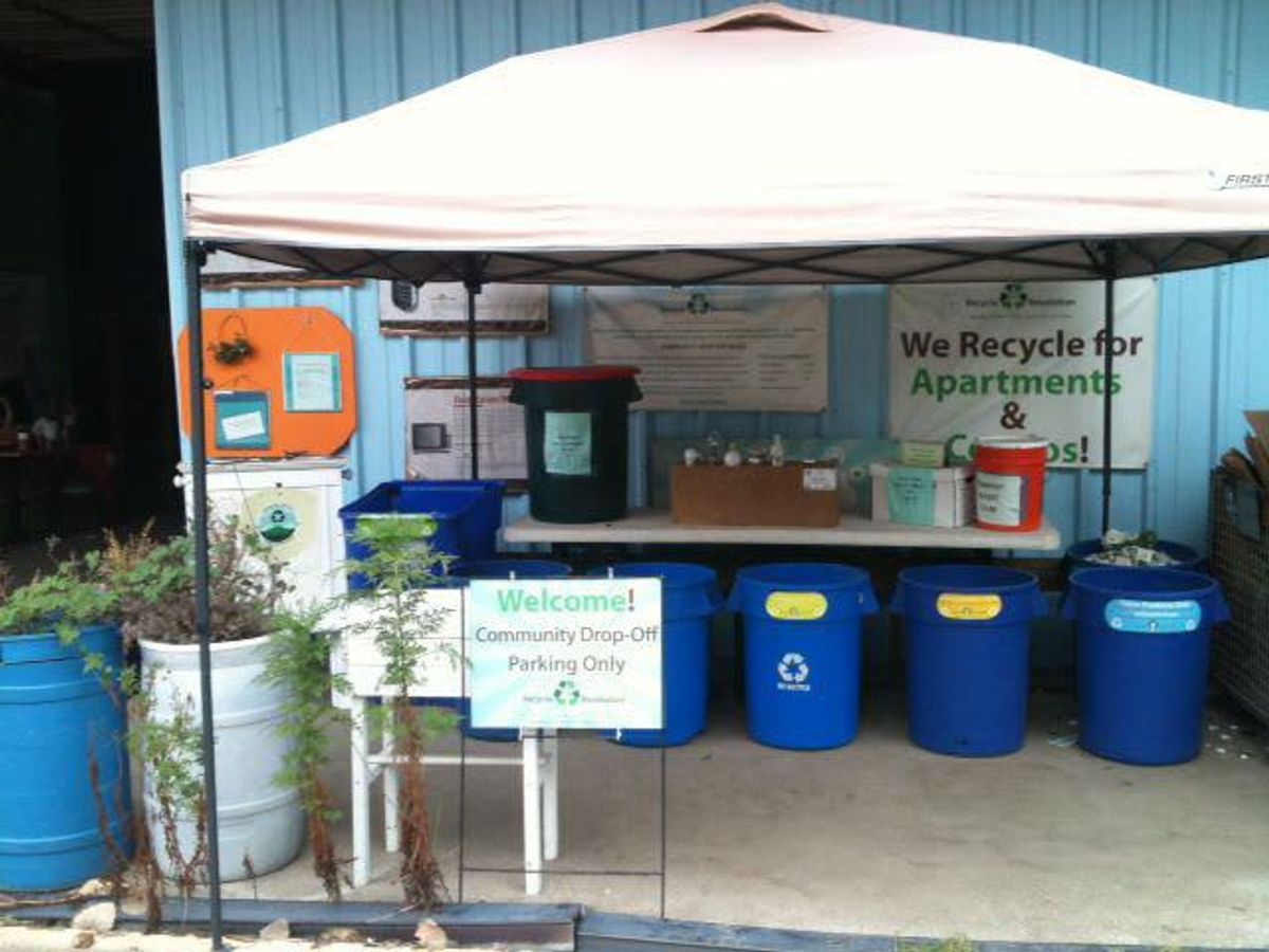 Recycle Revolution's Deep Ellum drop-off site accepts items for ...