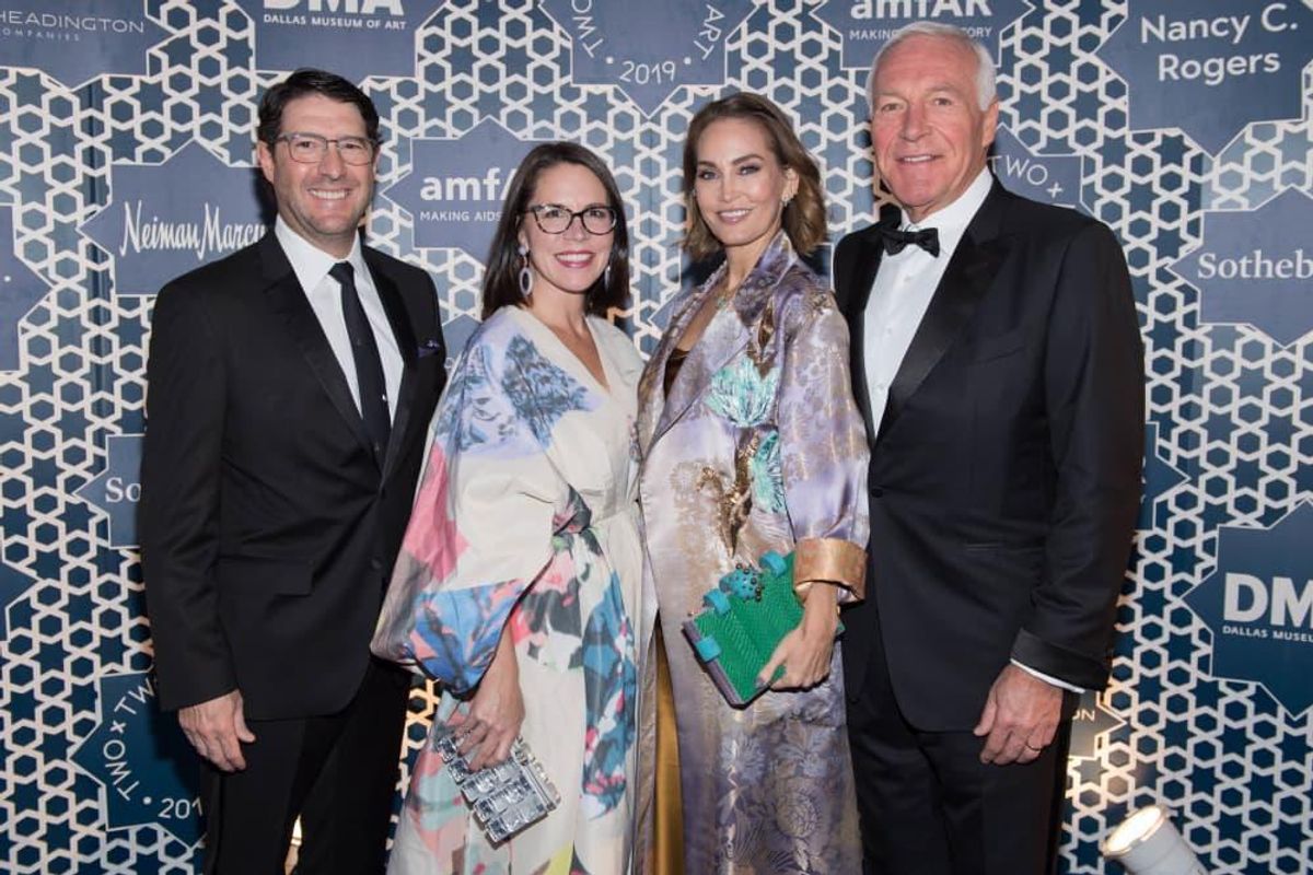 Rich Moses, Selwyn Rayzor, Kara Goss, Randall Goss - CultureMap Dallas