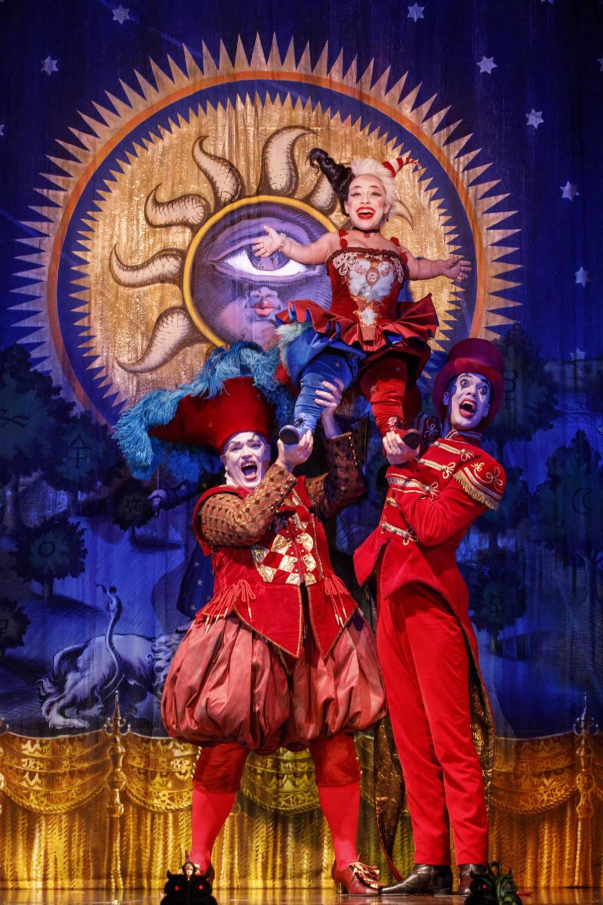 Richard Koons, Katrina Kemp, and Stephen Petrovich play a roving creepy ...