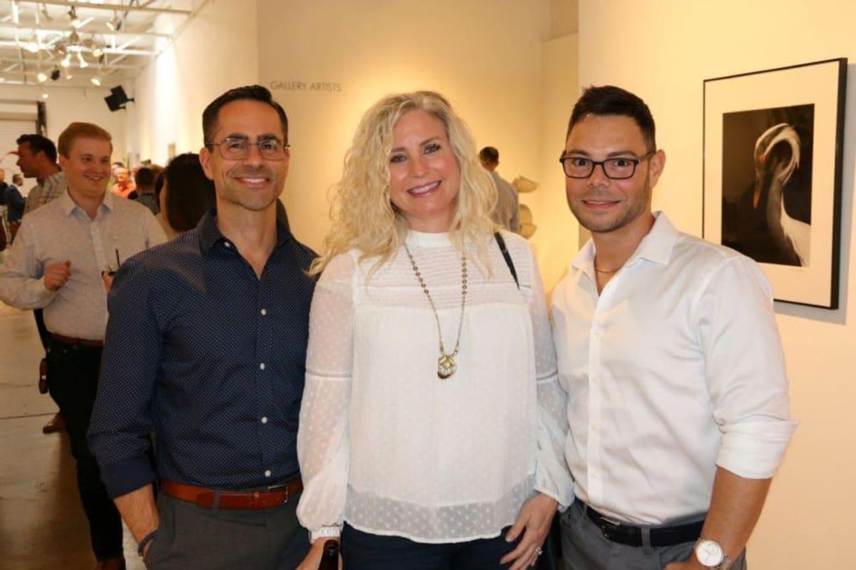 Rick Wilson, Rebecca Taylor, and Edgar Negron. - CultureMap Dallas