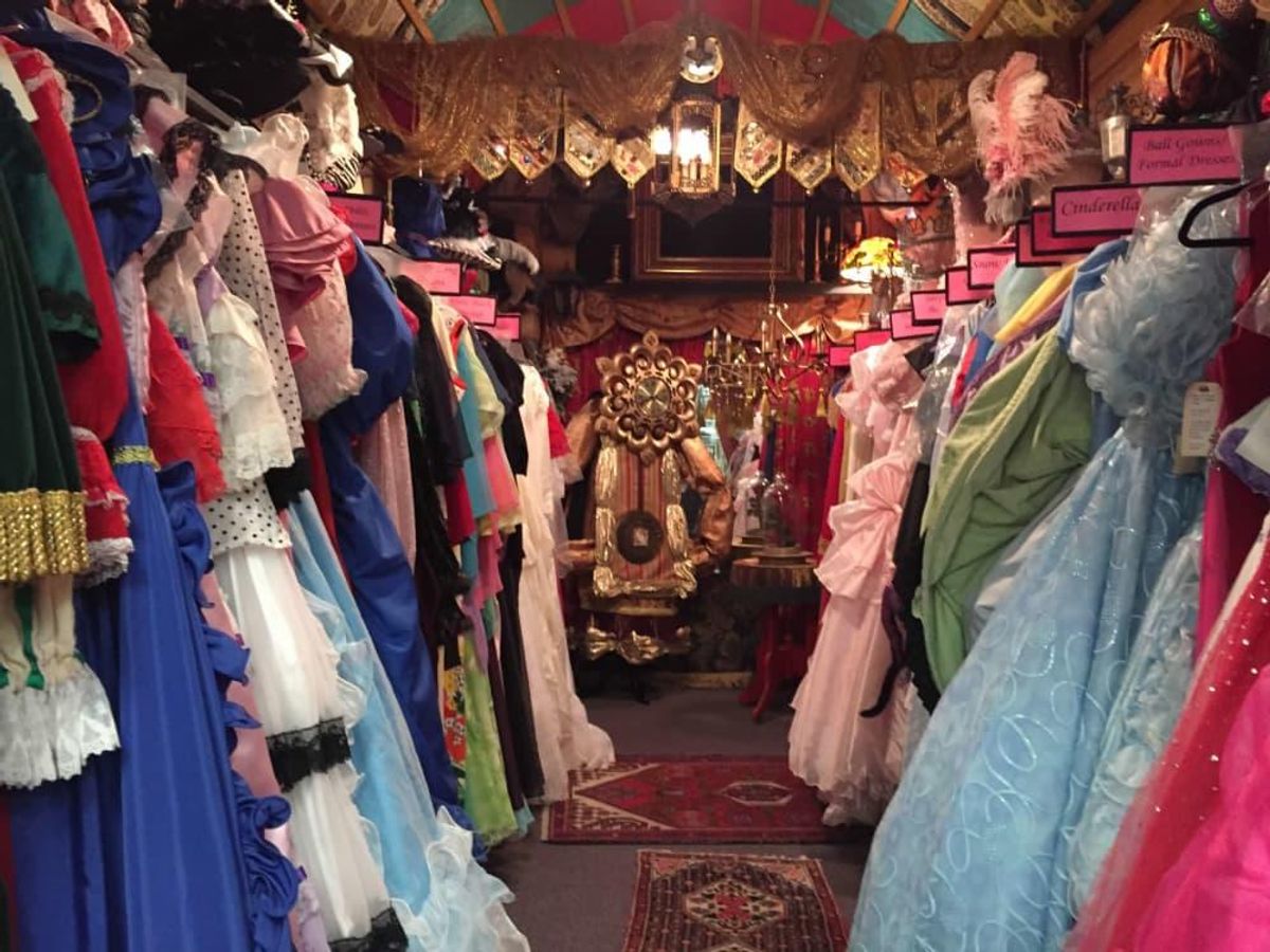 Just one aisle at Rose Costumes. - CultureMap Dallas