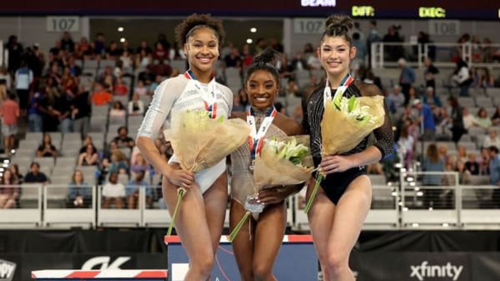 Simone Biles' US gymnastics crown passed to Hezly Rivera - CultureMap Dallas