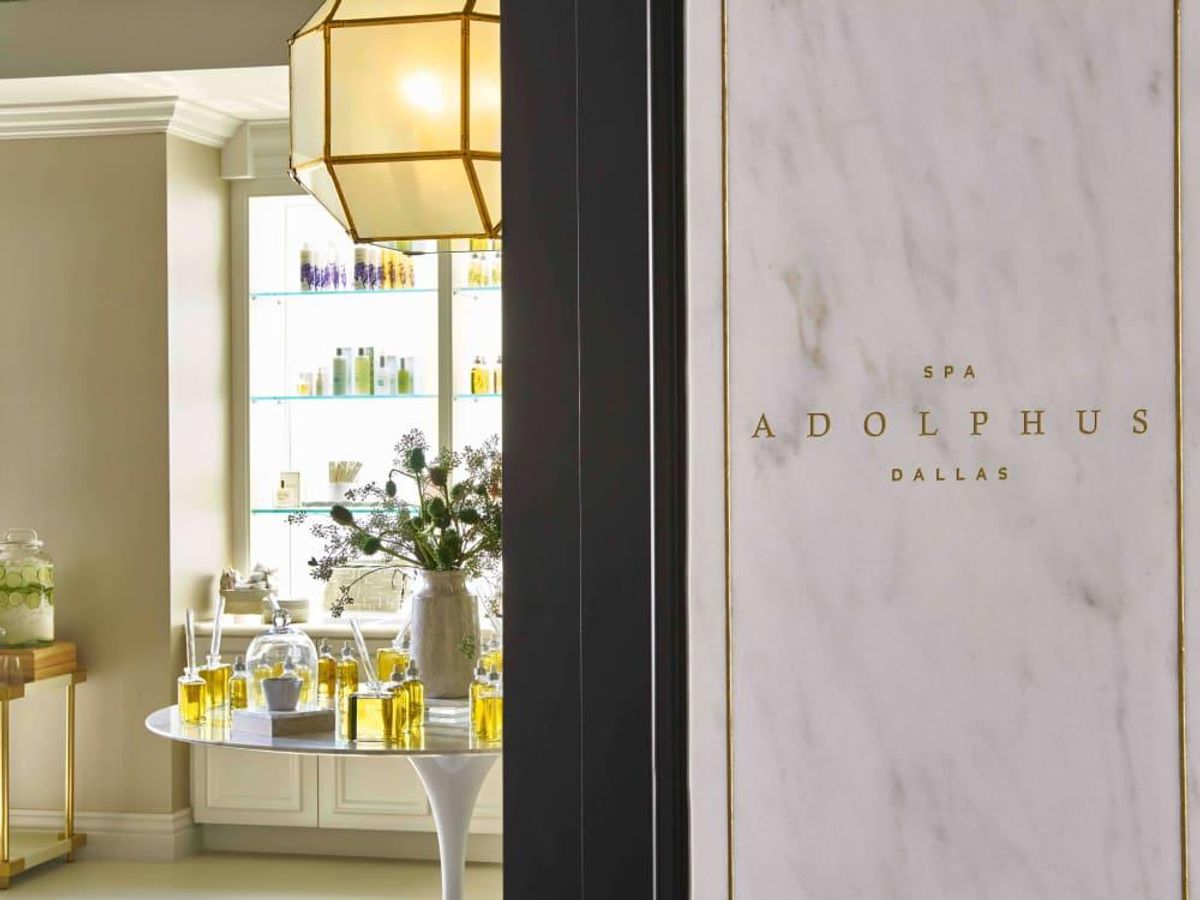 The Adolphus hotel has added a spa. - CultureMap Dallas