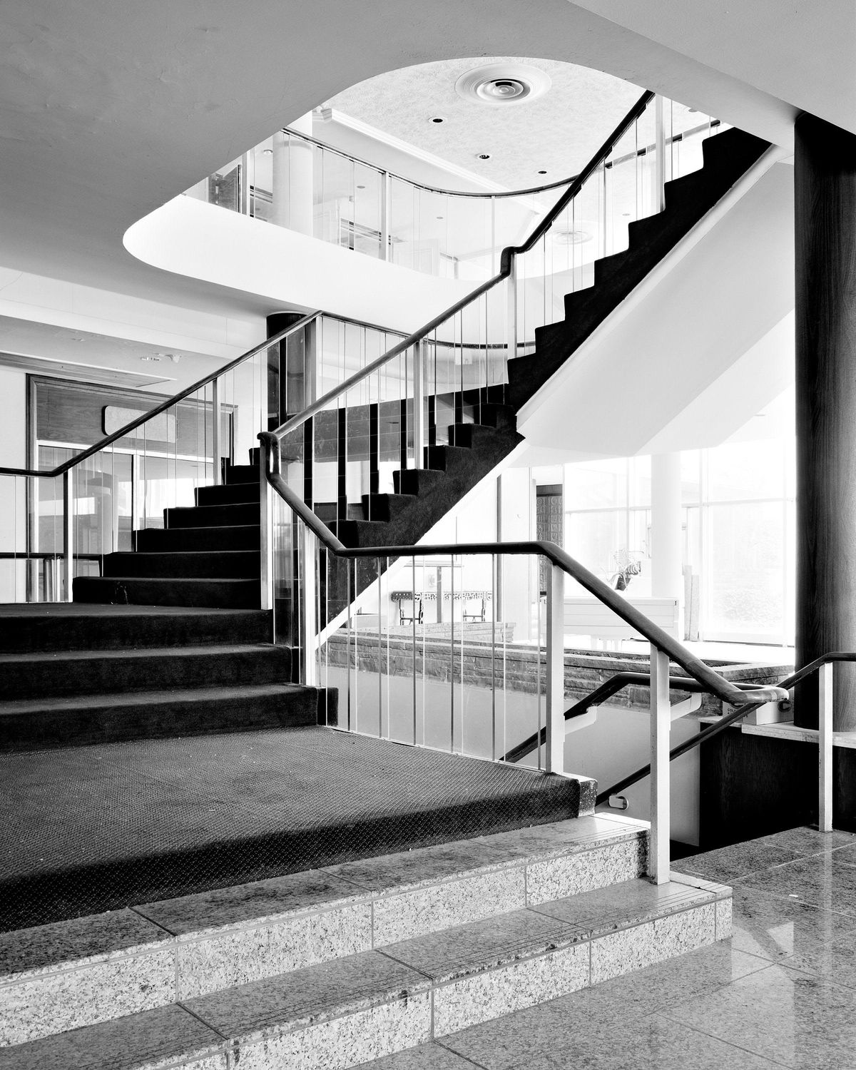 Once you got inside, Tabler’s design emphasized sleek, minimal surfaces ...