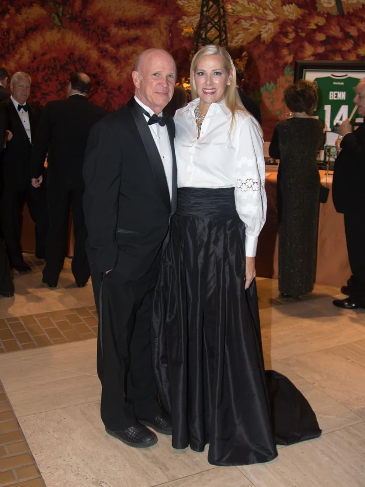 Steve McKnight, Phyllis McKnight in Carolina Herrera - CultureMap Dallas
