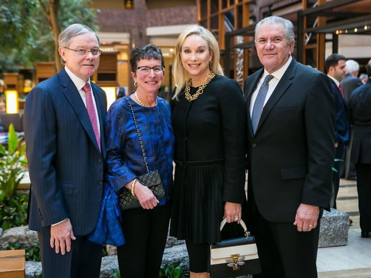 Hal Brierley, Diane Brierley, Kim Hext, Greg Hext - CultureMap Dallas