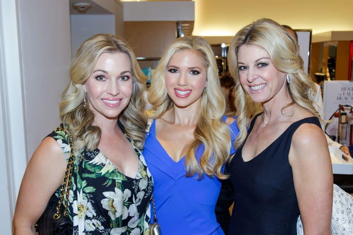 Tavia Hunt, Gracie Hunt, and Christine Handy. - CultureMap Dallas