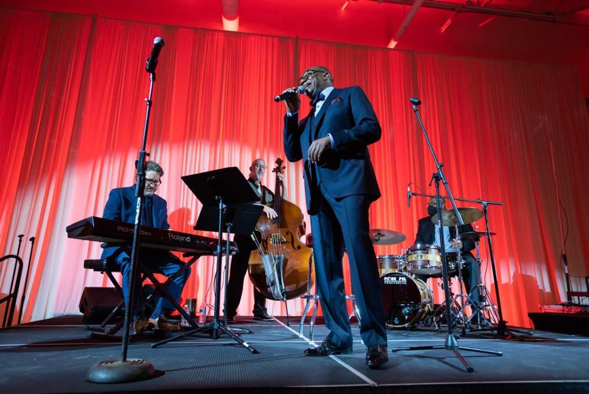 Terry Loftis provided the entertainment. - CultureMap Dallas