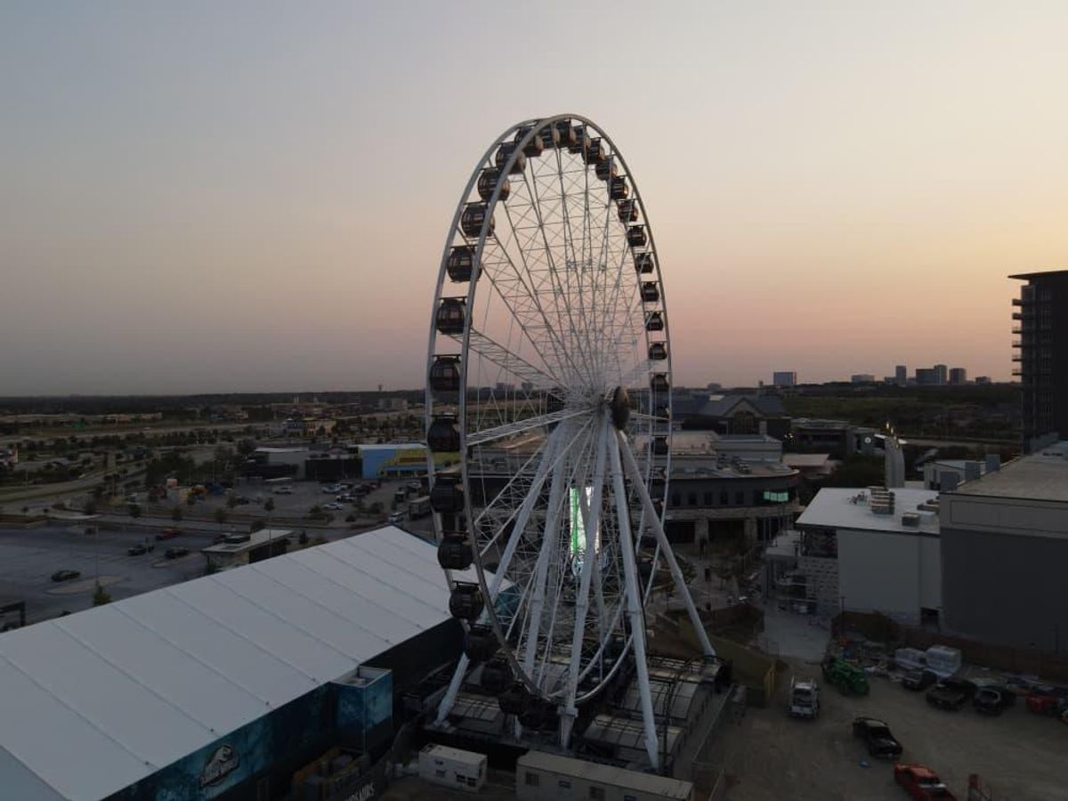 The Grandscape Wheel is now open for rides with a view. - CultureMap Dallas