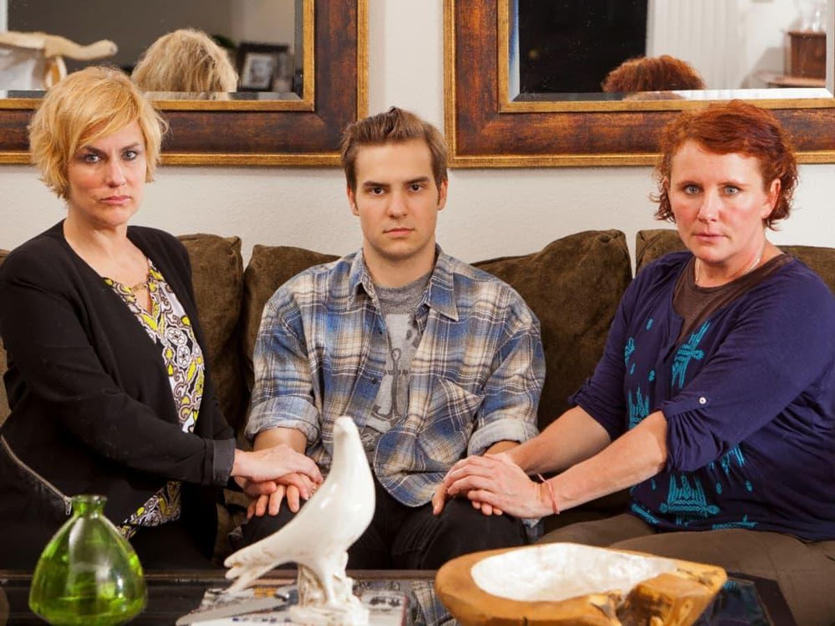 Diane Casey Box, Carson Wright, and Kristin McCollum in The Thrush ...