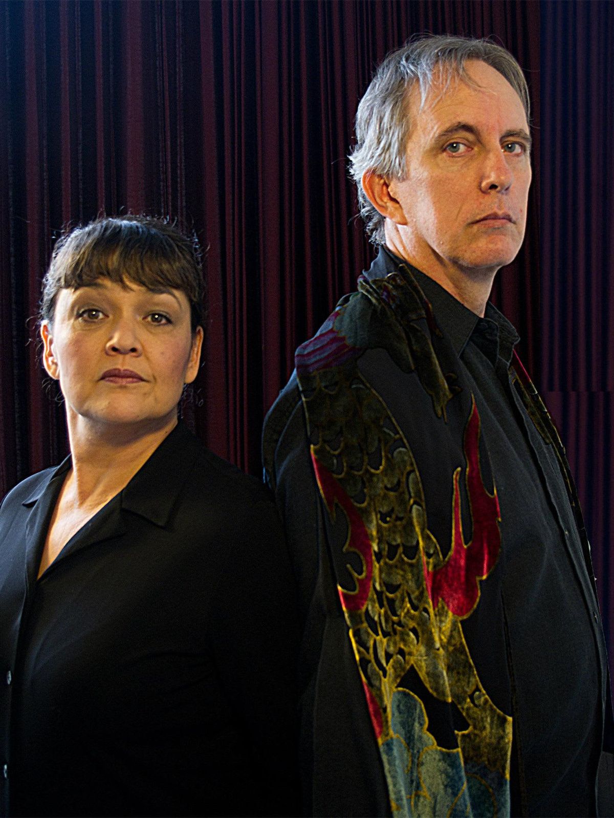 Lulu Ward and Kevin Scott Keating in The Two Character Play ...