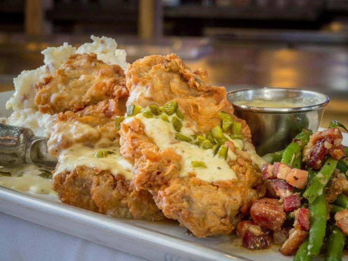 Tillman's Roadhouse's signature chicken-fried steak. - CultureMap Dallas