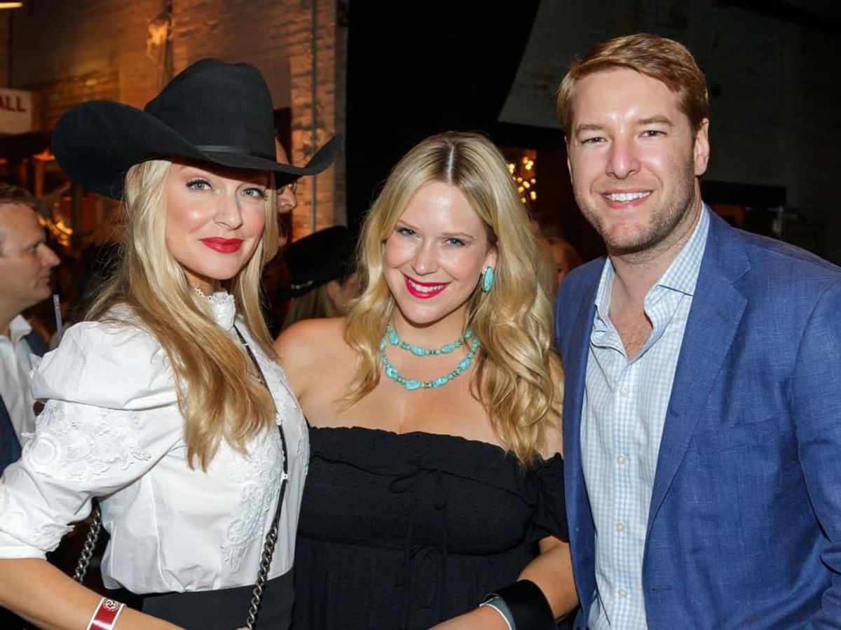 Tracv Ripsin, Whitney Carroll, and Aaron Carroll at Cattle Baron's Ball ...