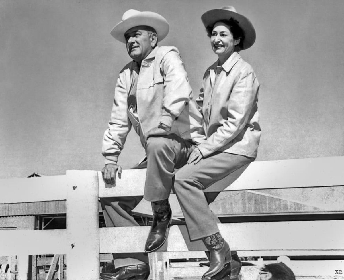 President Lyndon B. Johnson and wife Lady Bird called Johnson City home ...