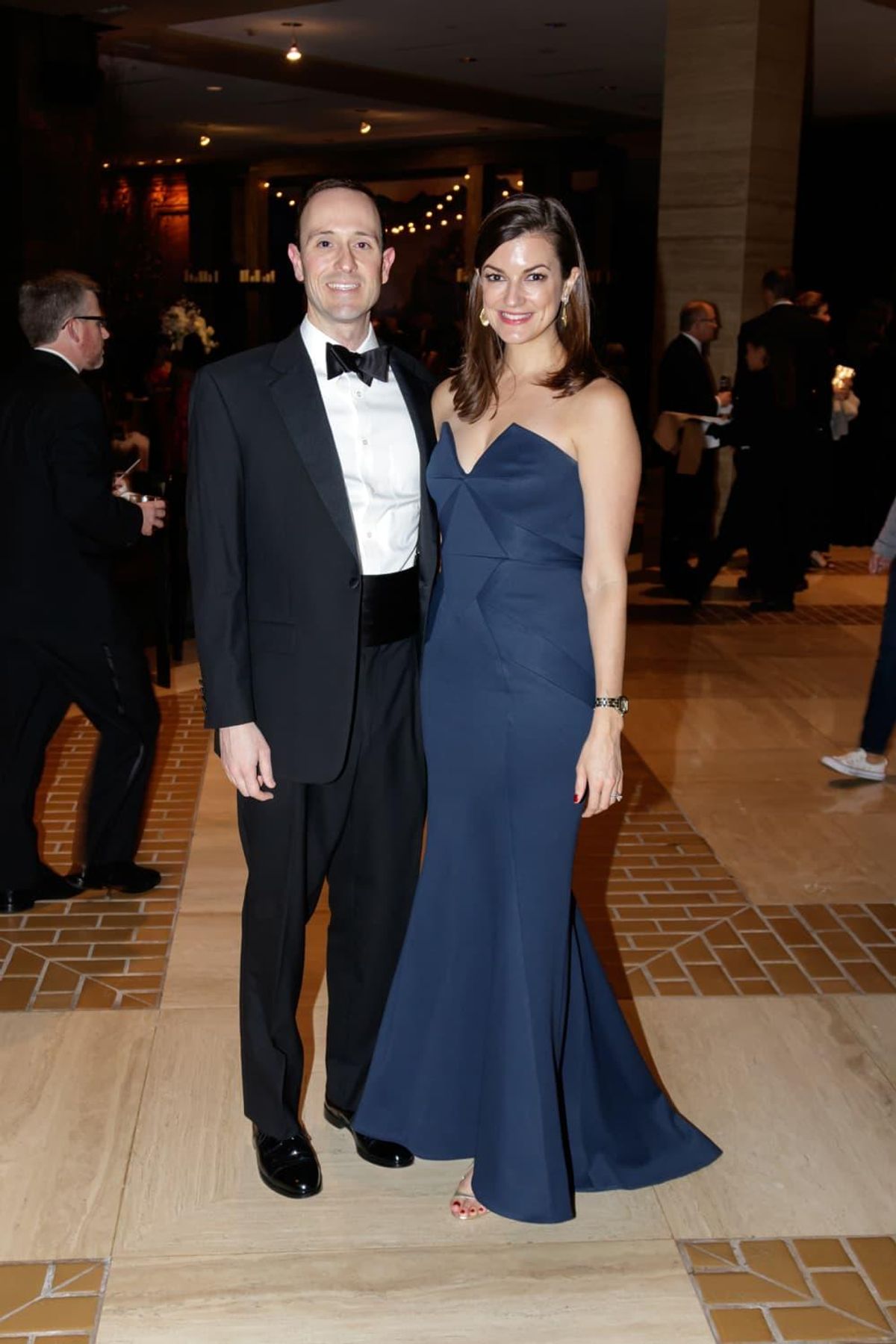 Will Babb, Beth Babb in Zac Posen - CultureMap Dallas
