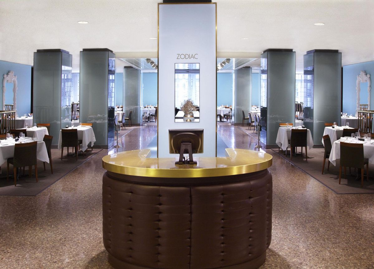 The Zodiac atop Neiman Marcus Downtown shares the store's quality and ...